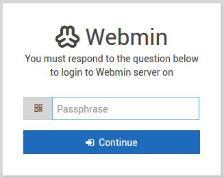 PAM authentication login screen doesn't show proper question · Issue #1367 · webmin/authentic ...
