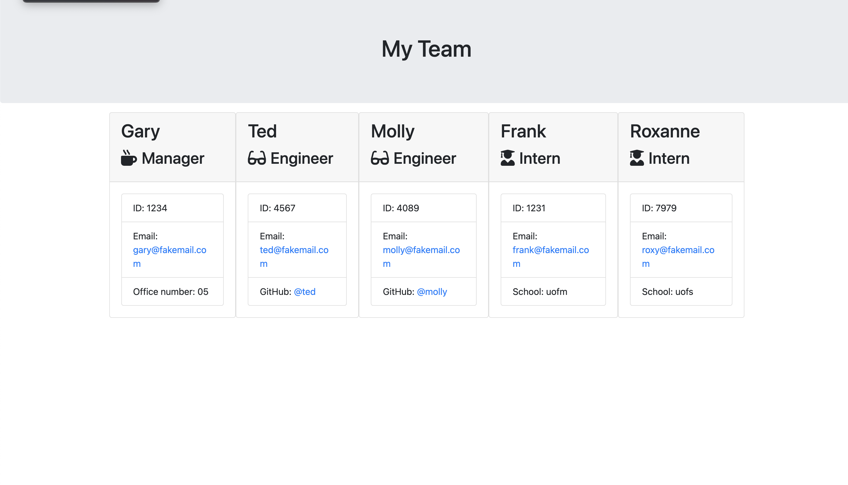 GitHub - tybant0427/team-profile-generator: A command line application ...