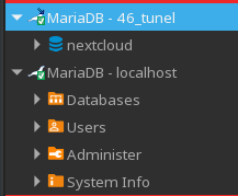 Mariadb 10.3 not showing "user management" · Issue #8624 · dbeaver ...