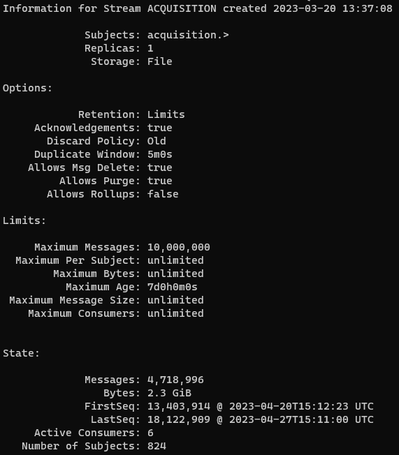 Jetstream Exceeded Number Of Outstanding Acks For Push Consumer · Issue 4112 · Nats Io Nats