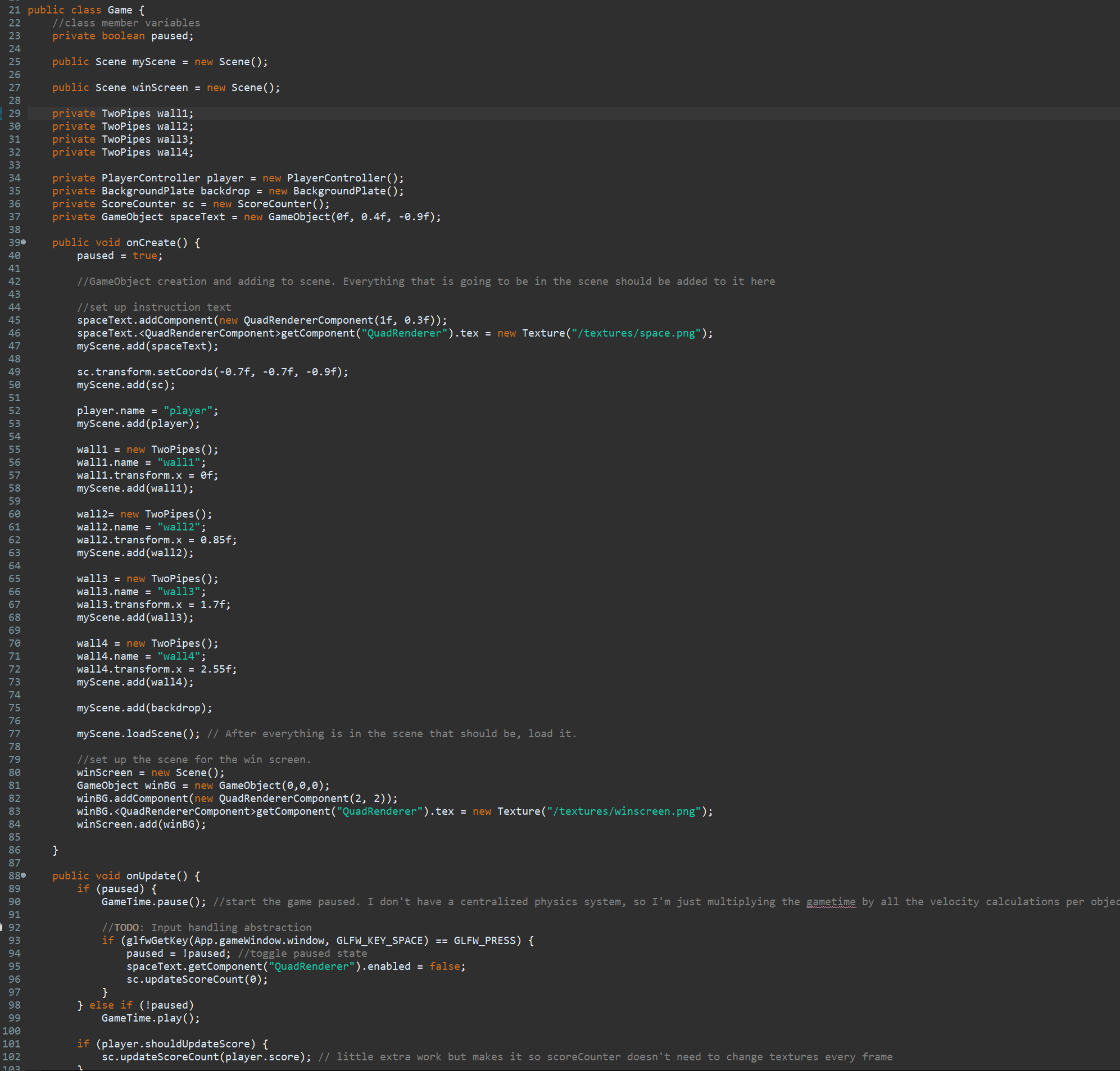 Github Andrewrobinson5mira Simple Light Game Engine Written In Java Using Lwjgl 