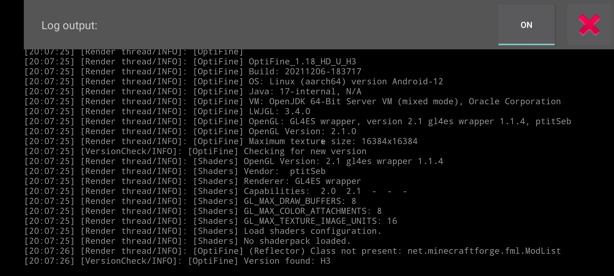 [BUG] Angle Vulkan Does Not Start/Works · Issue #3664 · PojavLauncherTeam/PojavLauncher · GitHub