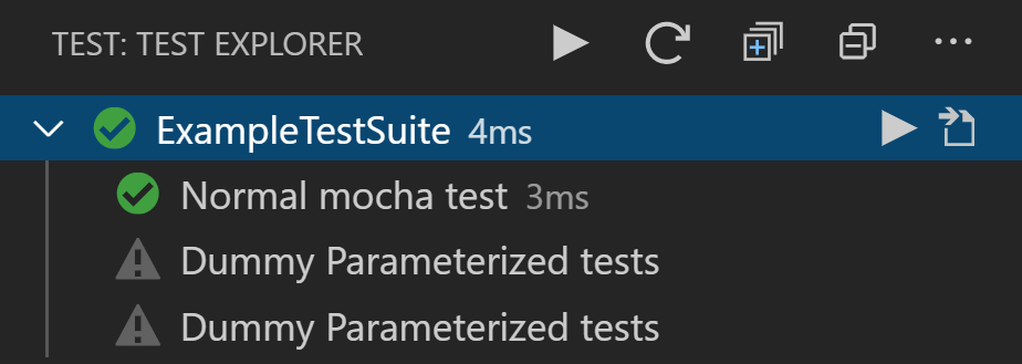 Can't determine the result of tests written using mocha-param · Issue ...