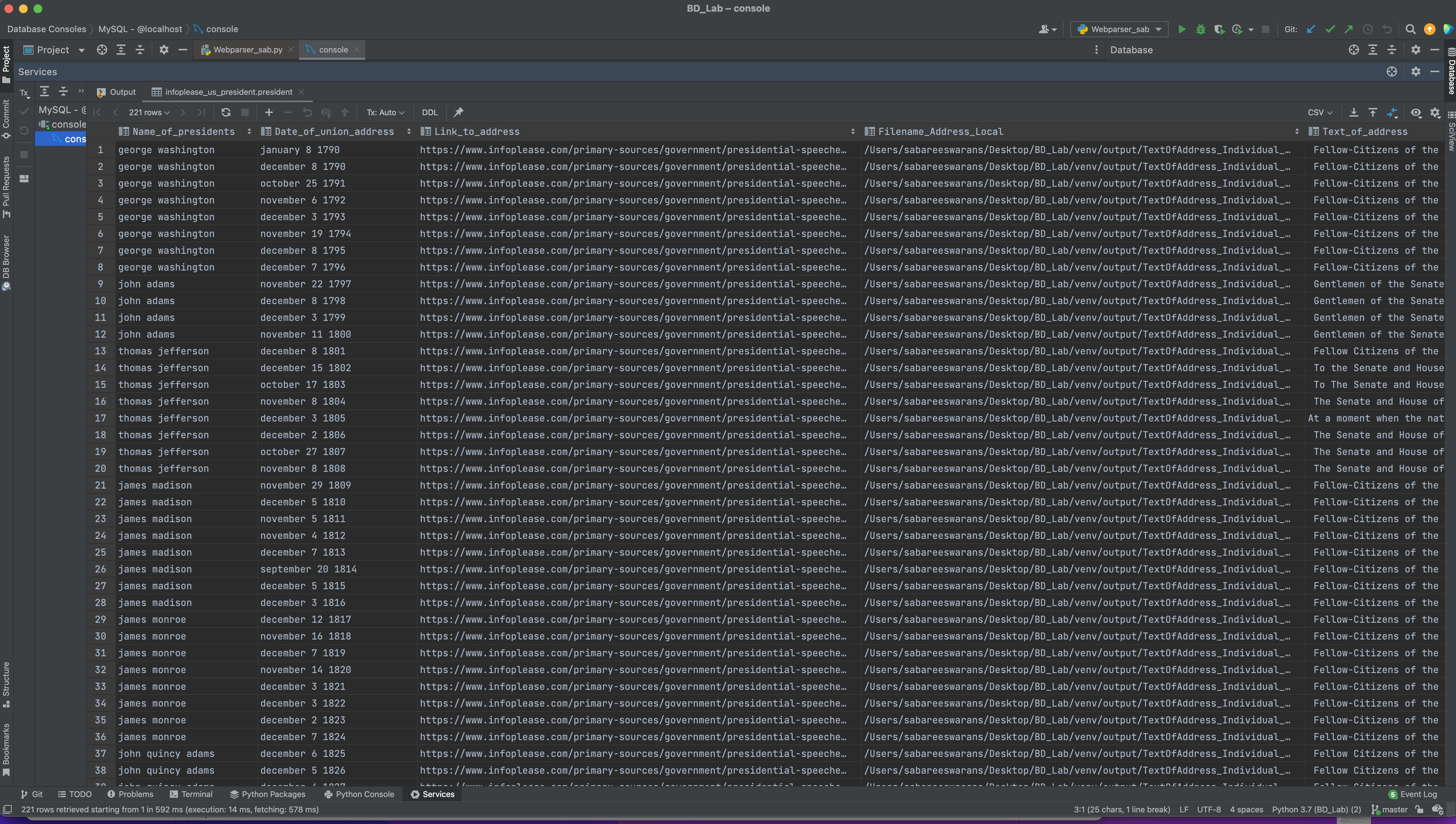 Github Sabareeswarans11webscrapping Extracting The Live Website Data Unstructured Data Into