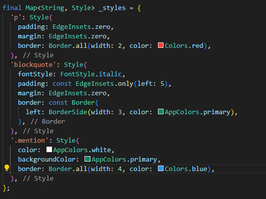 [question] Span Border Padding Margin · Issue 1284 · Sub6resources Flutter Html · Github