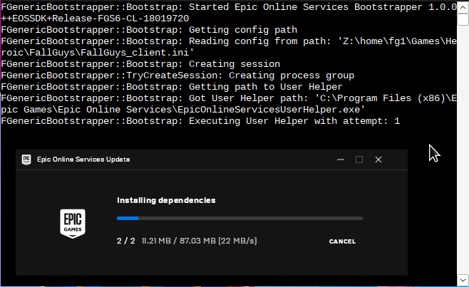Fall Guys - Old banner in library & missing files error · Issue #2696 ...
