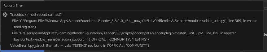 Issue 602 · Absolute Quantumcats Blender Plugin · Github