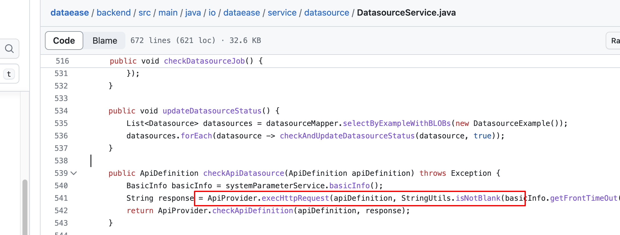 数据源添加功能存在SSRF漏洞[Bug] · Issue #5473 · dataease/dataease · GitHub