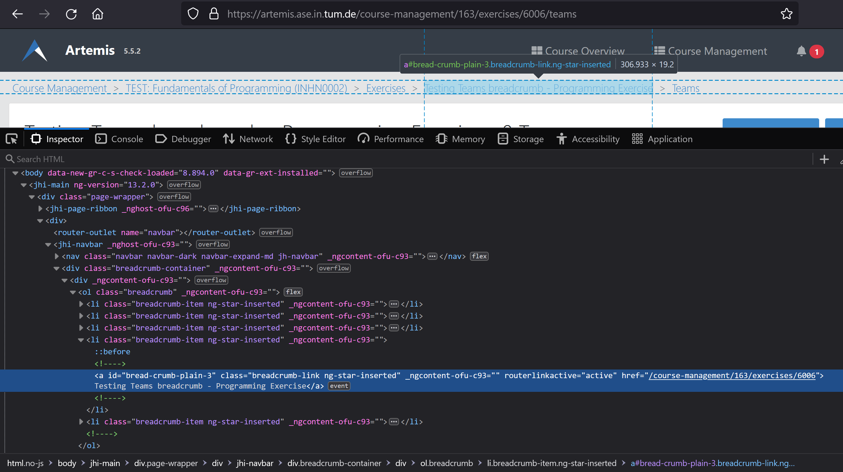Teams endpoint has wrong link (breadcrumbs not working and teams button missing) · Issue #4653 ...