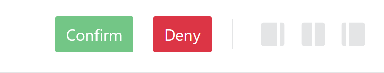 Disable Confirm/Deny button on confirmed/denied plagiarism checks ...