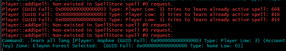 GM Command: Learn All Languages command not working properly · Issue #7529 · azerothcore ...