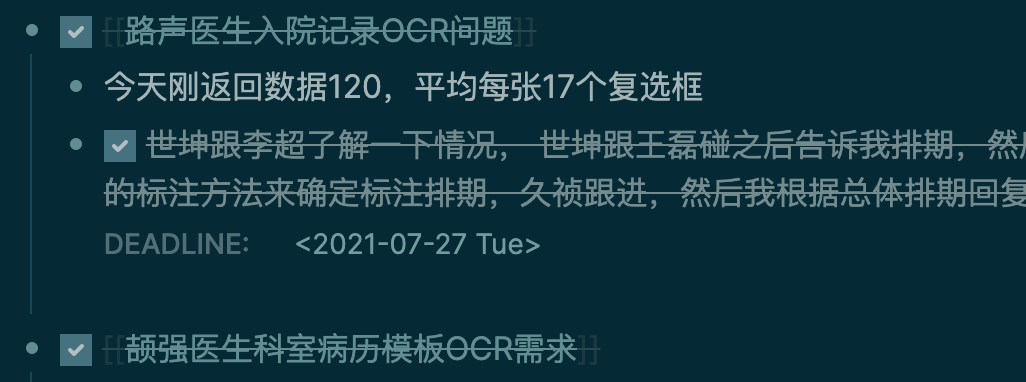 Extra blank lines due to "DEADLINE" or "SCHEDULED" · Issue #2506 · logseq/logseq · GitHub