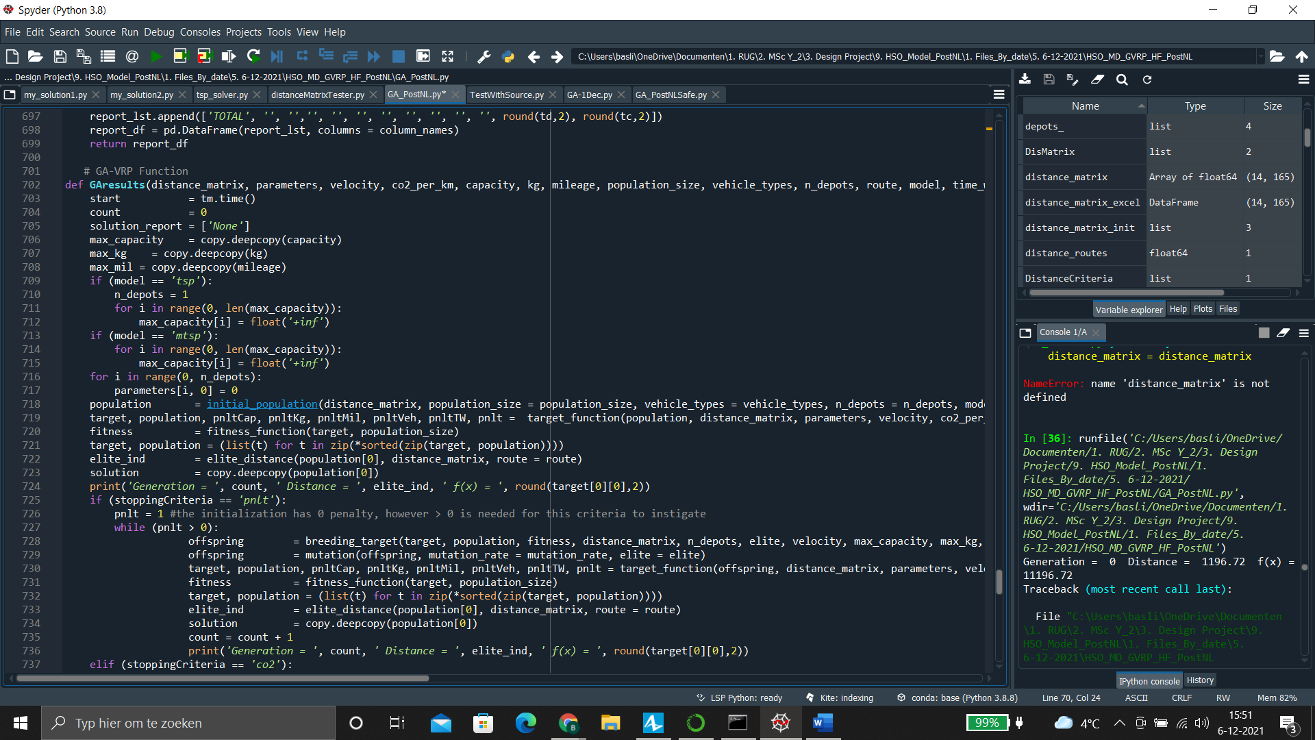 Passing parameters values from anylogic to python without defining the ...