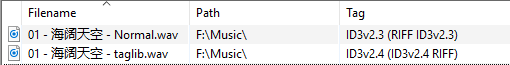 Taglib2 Is Not Full Support for Wav Format · Issue #826 · taglib/taglib · GitHub
