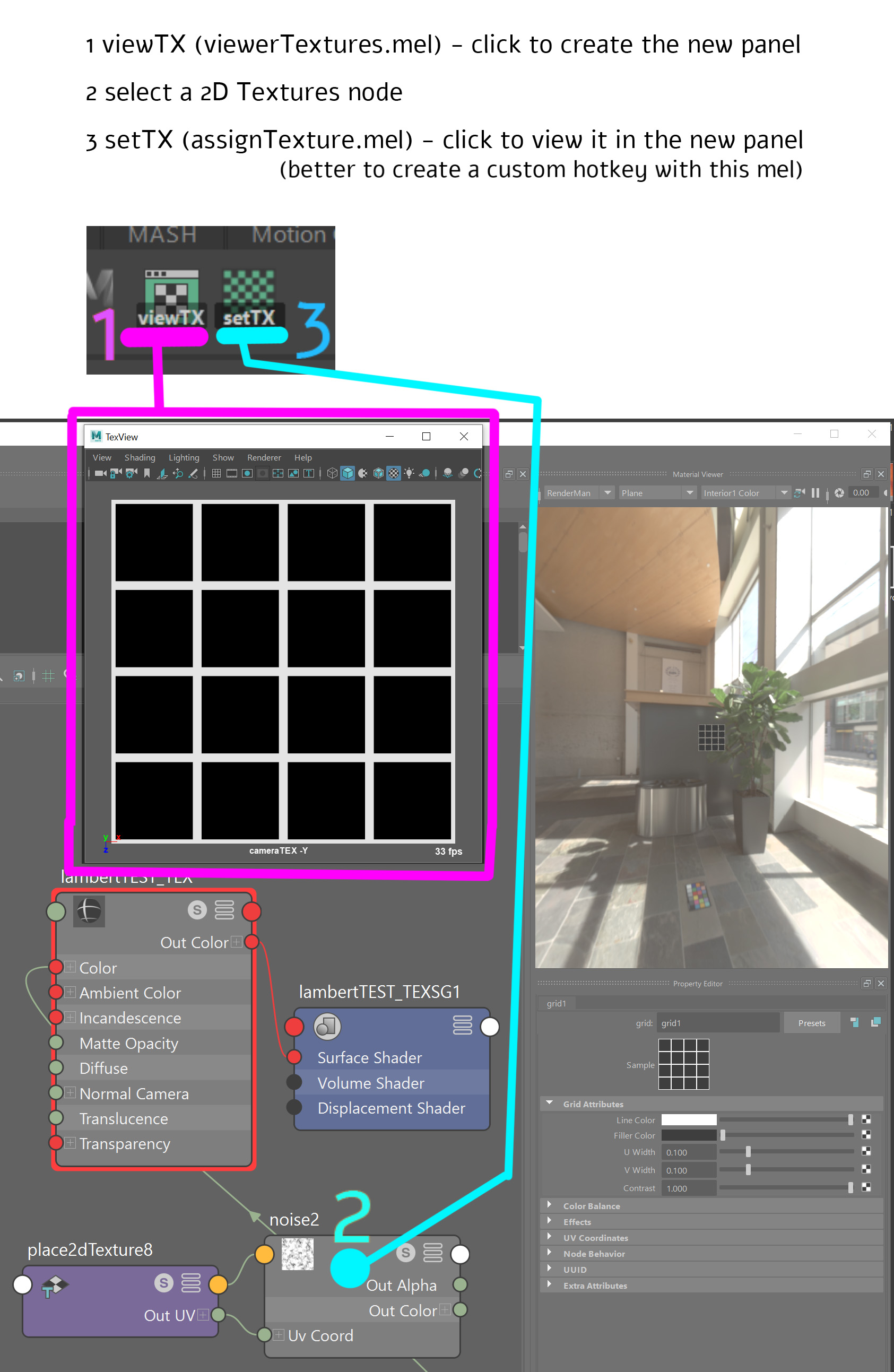 GitHub - sitorender/Maya-Texture-Viewer: MayaTextureViewer creates a ...