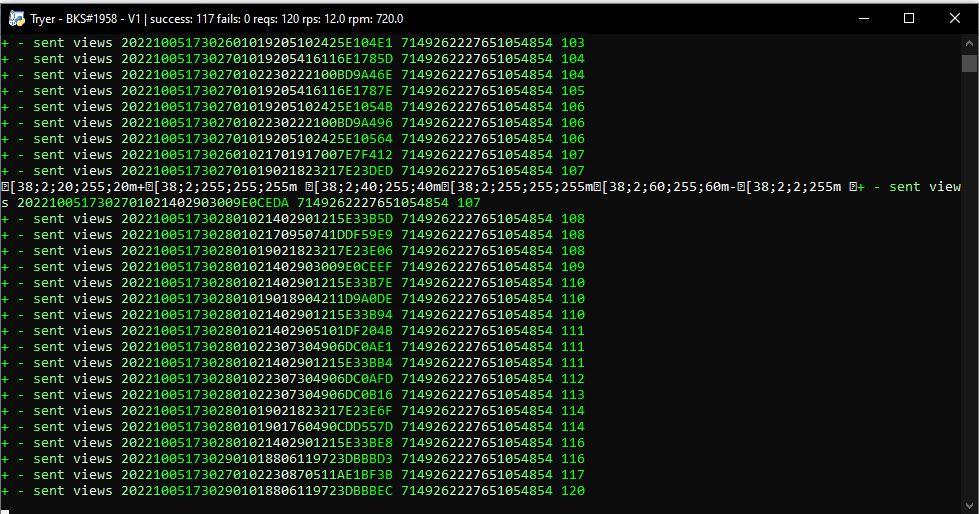 Github Heygdrg Tryer A Tiktok Wiew Bot