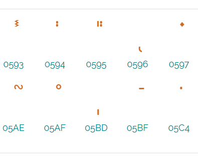 [hebr/he] strange to mark meteg as archaic · Issue #135 · r12a/scripts · GitHub