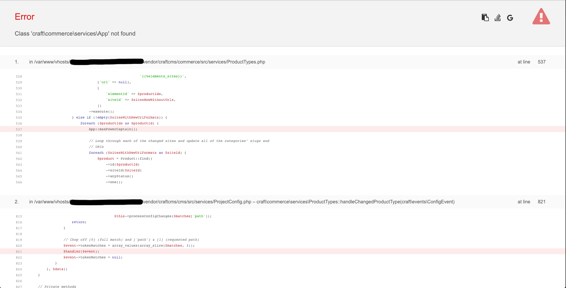 Class 'craft\commerce\services\App' not found · Issue #660 · craftcms/commerce · GitHub