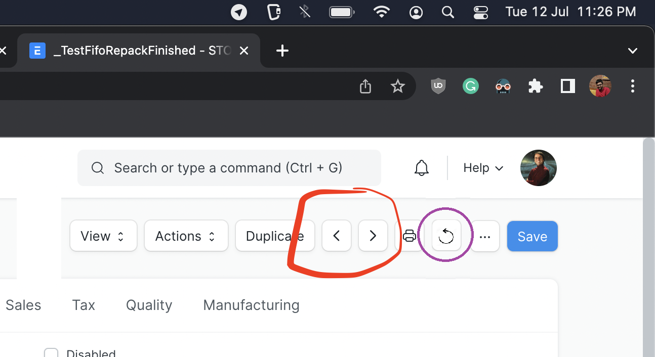 Implement Undo On Form Actions · Issue 17351 · Frappefrappe · Github