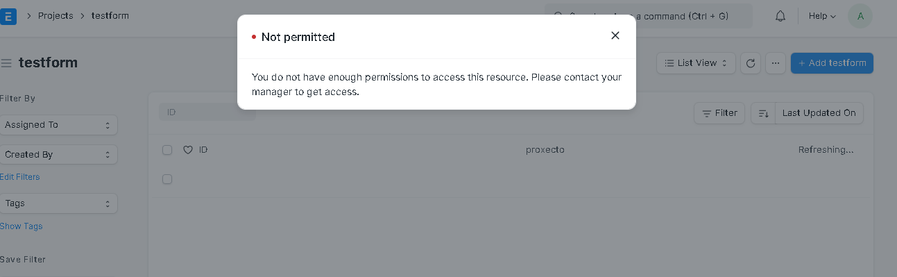 Permission error on listview when Show title in Link fields is on · Issue #19985 · frappe/frappe ...