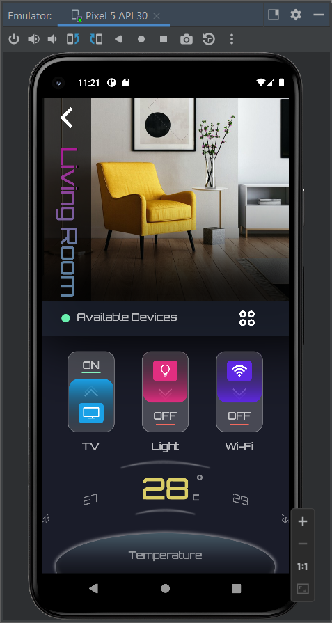 GitHub - JulieSmolikova/smartHome_Flutter