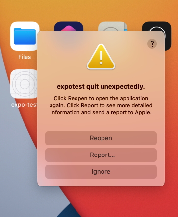 Expo App crashing on iOS 14.4 since upgrading to Ventura and using XCode 15 · Issue #24543 ...