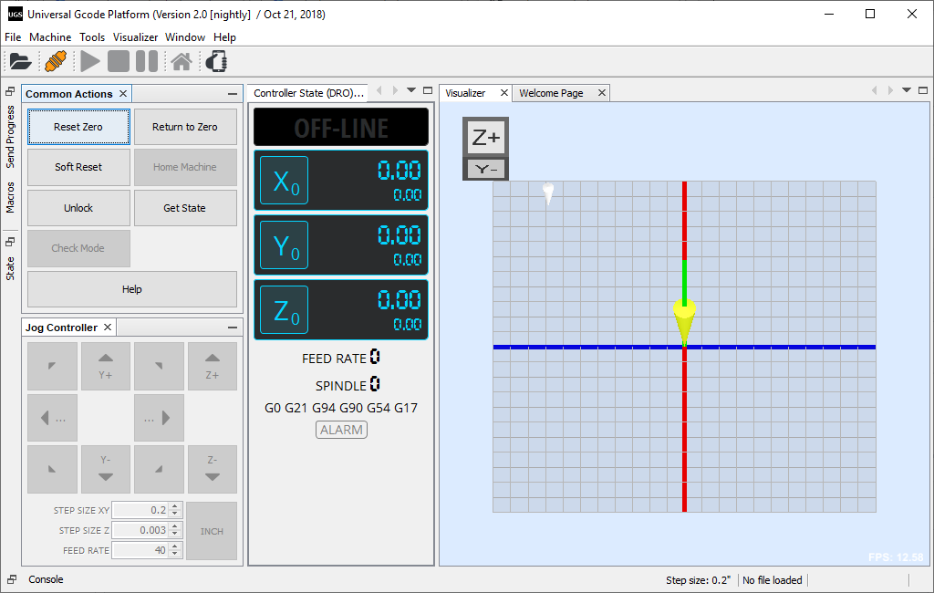 Jog control greyed out · Issue #576 · winder/Universal-G-Code-Sender ...