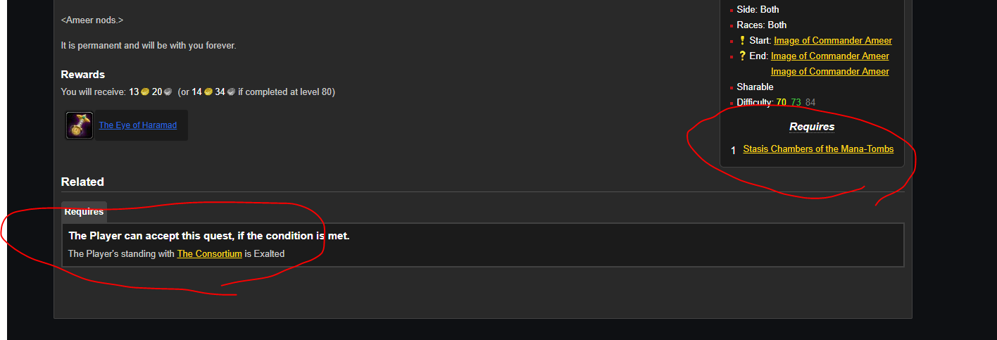 [Quest] "The Eye of Haramad" · Issue #2447 · WoWManiaUK/Redemption · GitHub