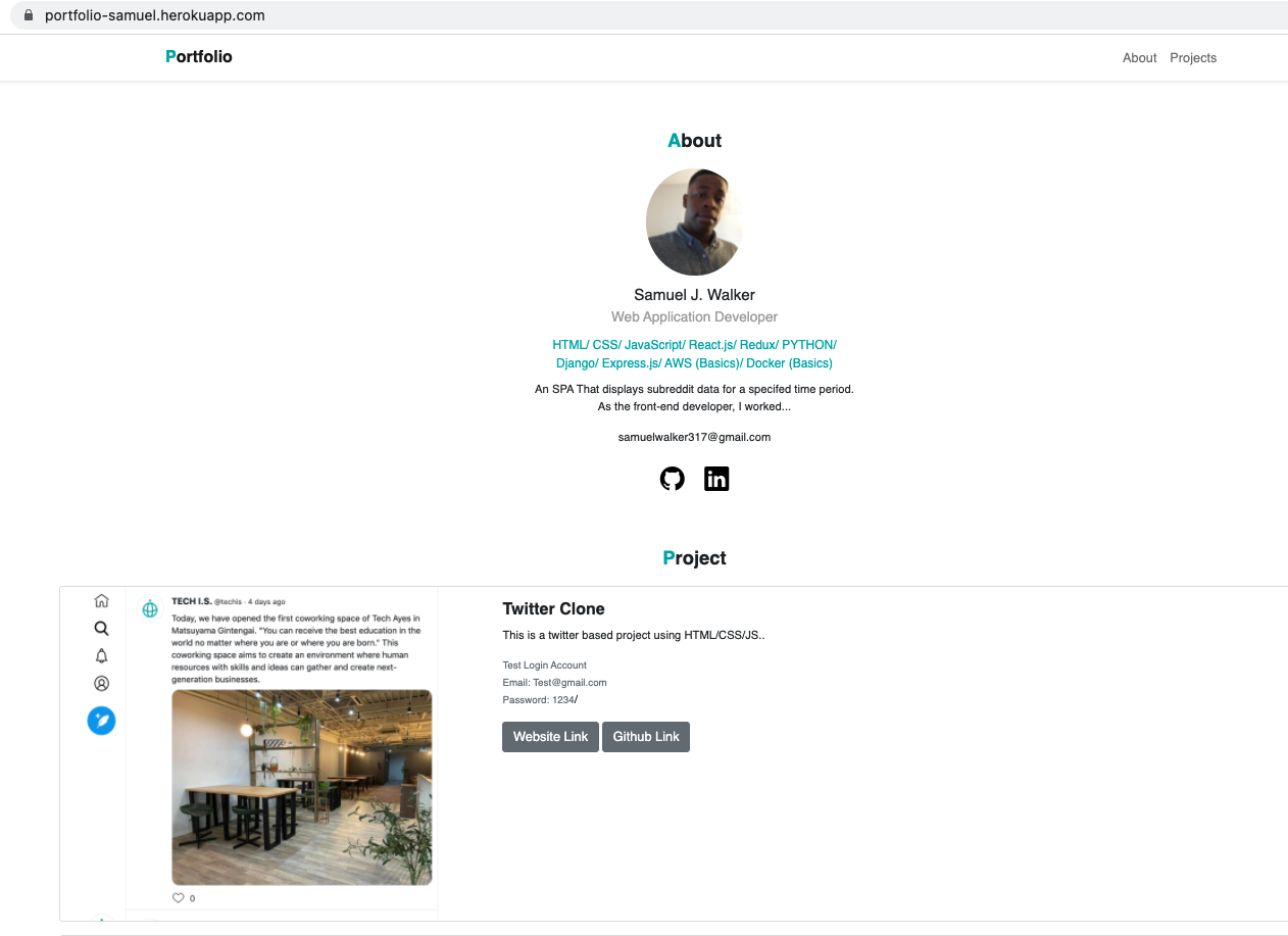 Github Slitdy Portfolio