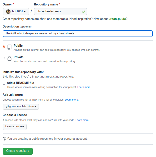 GitHub - hdr1001/ghcs-cheat-sheets: The GitHub Codespaces version of my ...