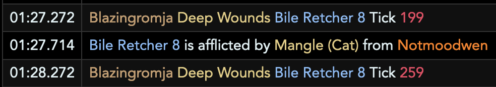 Deep Wounds is not benefitting from Blood Frenzy · Issue #26 · magey/wotlk-warrior · GitHub