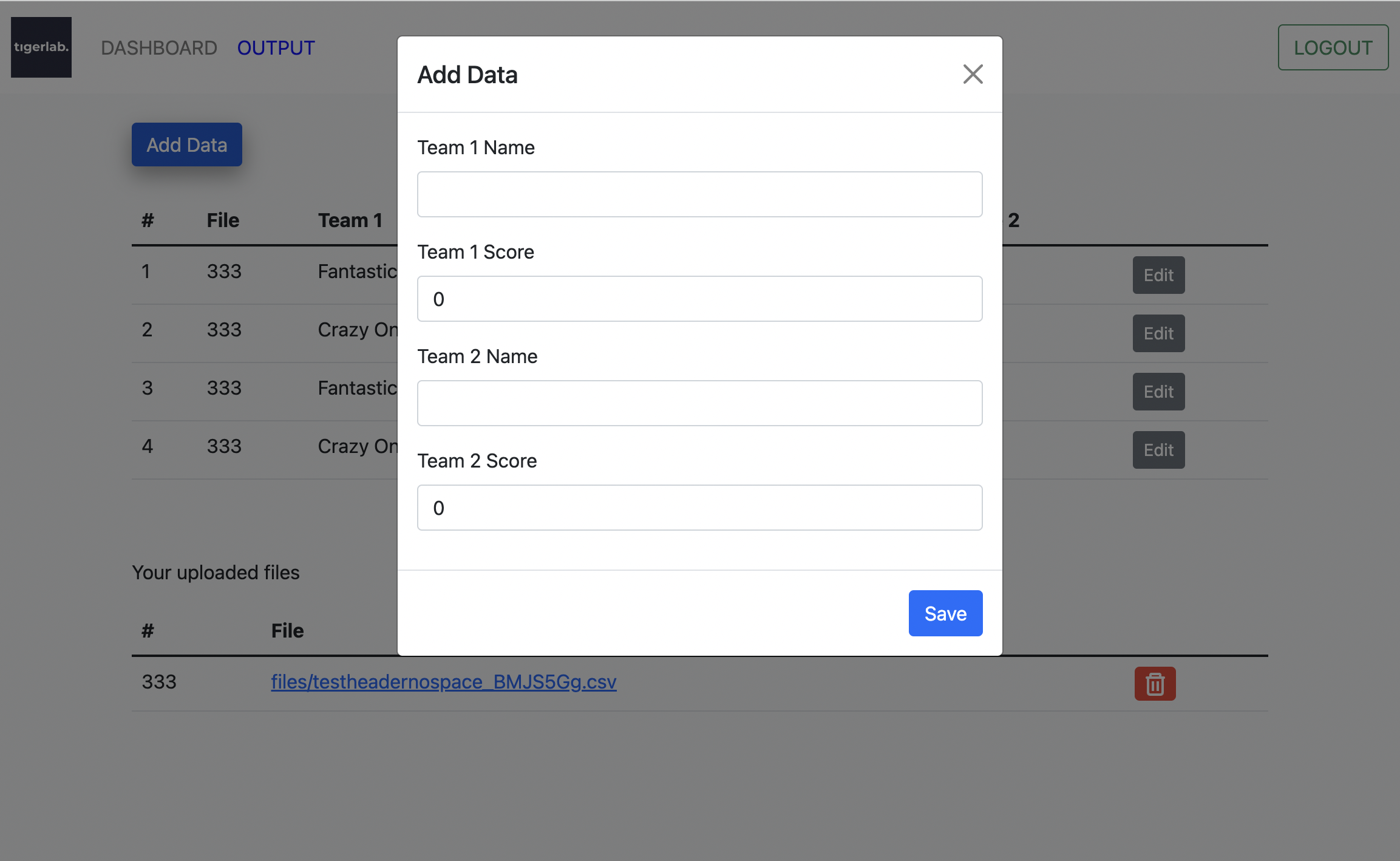 GitHub - sharanair29/tigerlab: django rest framework to import csv files into the TeamScore ...