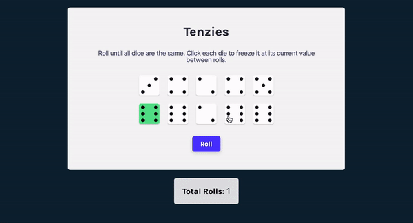 GitHub - xyzuka/Tenzies-Game: A game of tenzies created with React