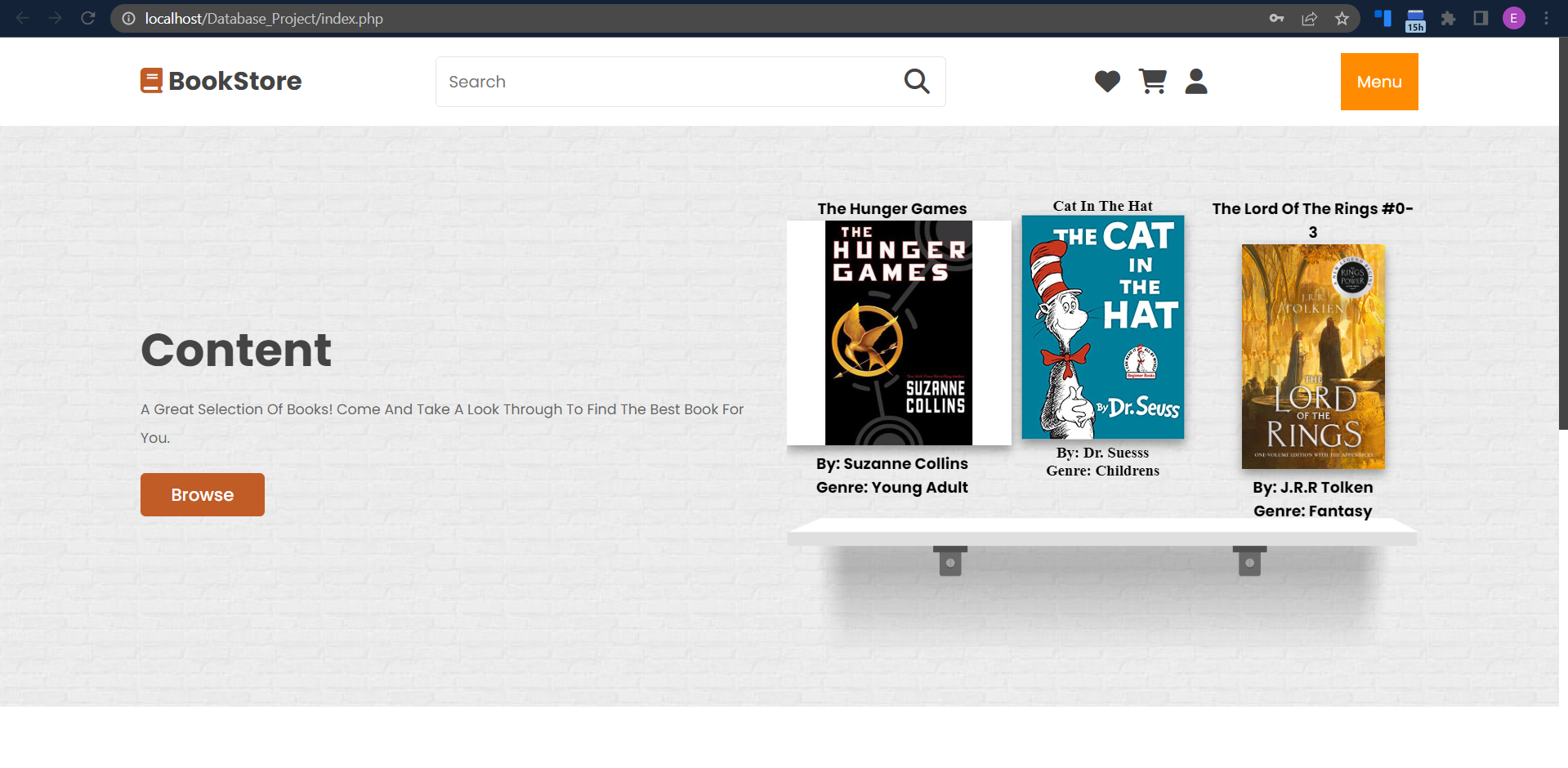 GitHub - Daniel-Amas/DBMS_Final_Project: A Bookstore website for our database final project