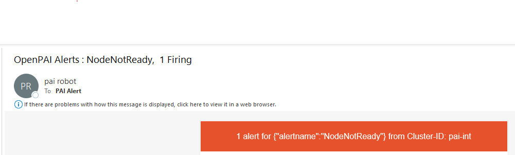 Alert email template miss cluster ID · Issue #5010 · microsoft/pai · GitHub