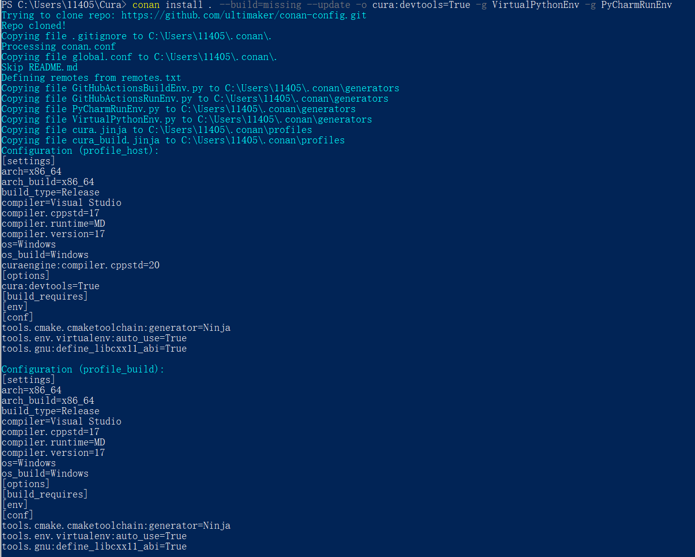 can not run cura from source · Issue #13125 · Ultimaker/Cura · GitHub