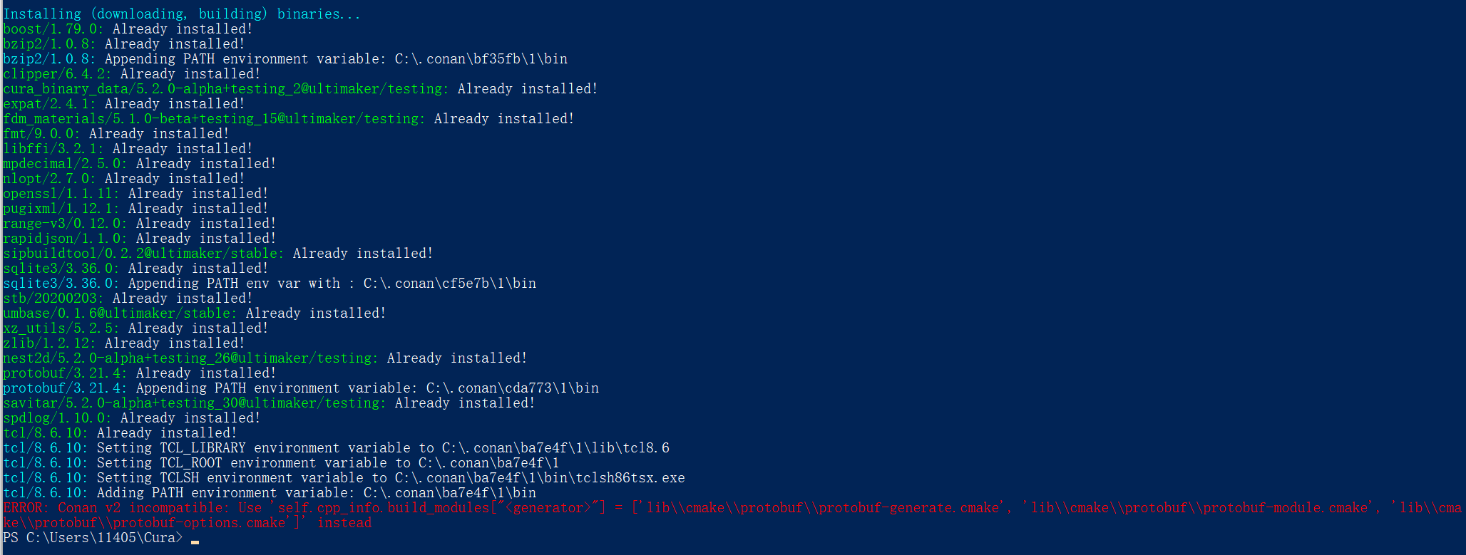 can not run cura from source · Issue #13125 · Ultimaker/Cura · GitHub