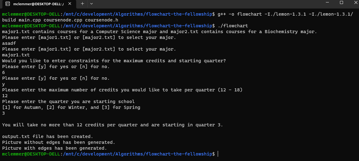 GitHub - mahttchoo/Courseflow-Flowchart-Generator: Takes a .txt of a ...
