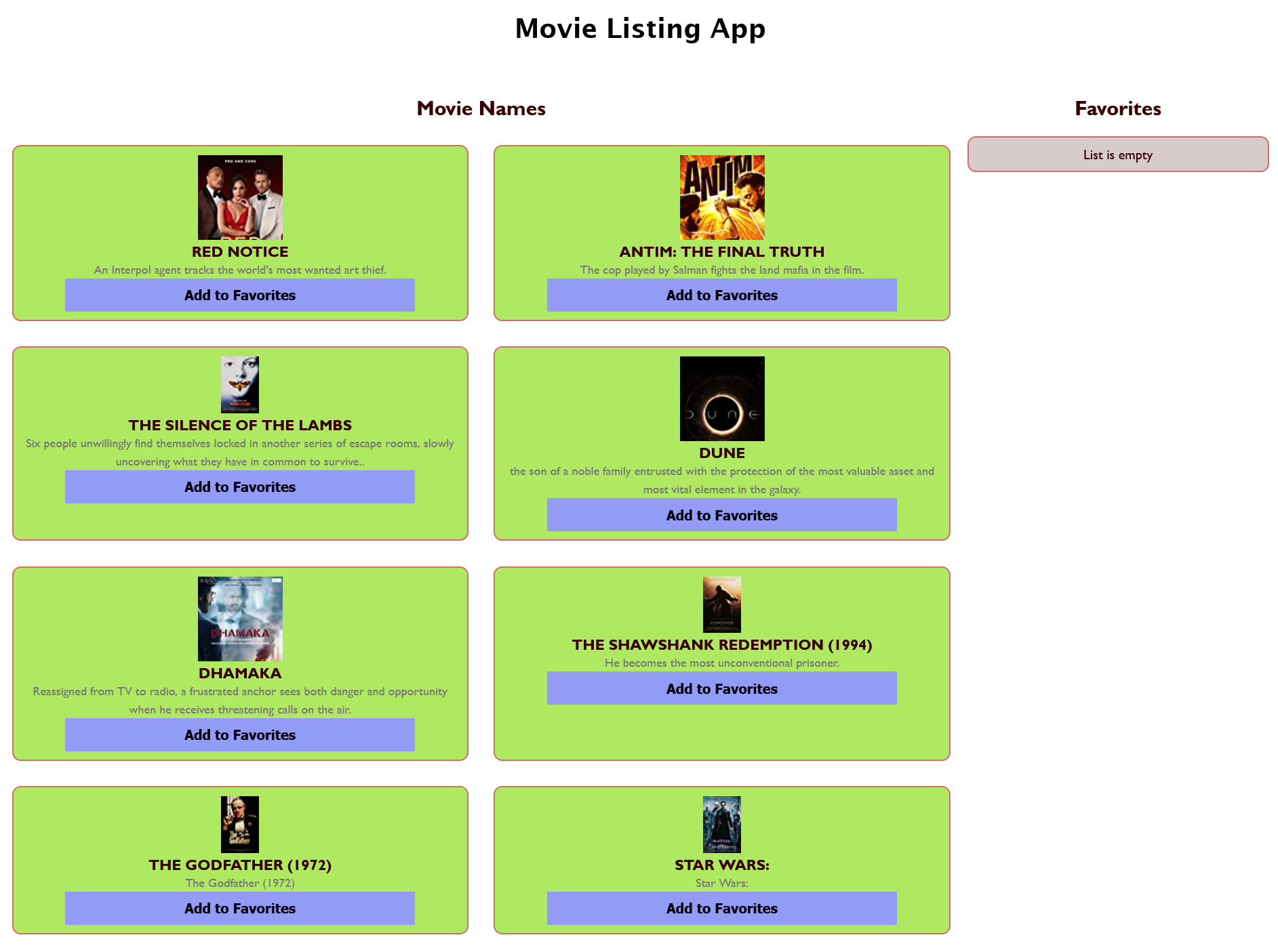 GitHub - san-11/Simple-Movie-Website: Add or remove movies from ...