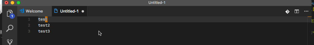 Multiple lines selected and the operation is incomplete · Issue #2334 · VSCodeVim/Vim · GitHub
