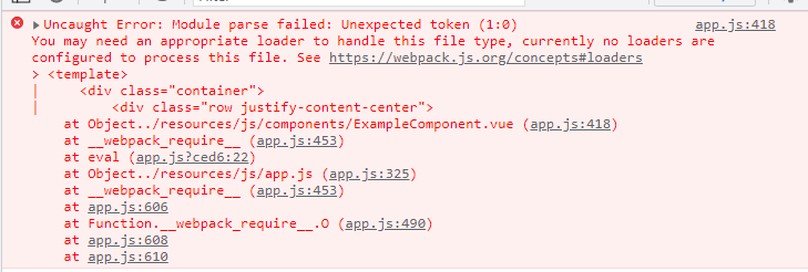 ERROR AL MOMENTO DE EJECUTAR MI MAPA LEAFLET EN MI LARAVEL · Issue #3160 · laravel-mix/laravel ...