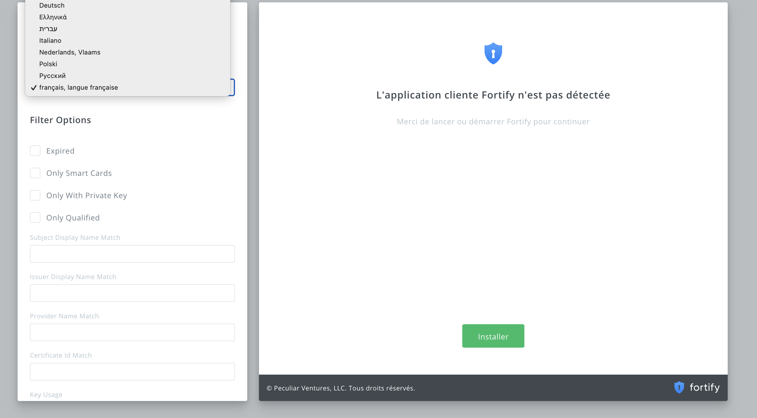 French translation for Fortify Webcomponent · Issue #394 · PeculiarVentures/fortify · GitHub