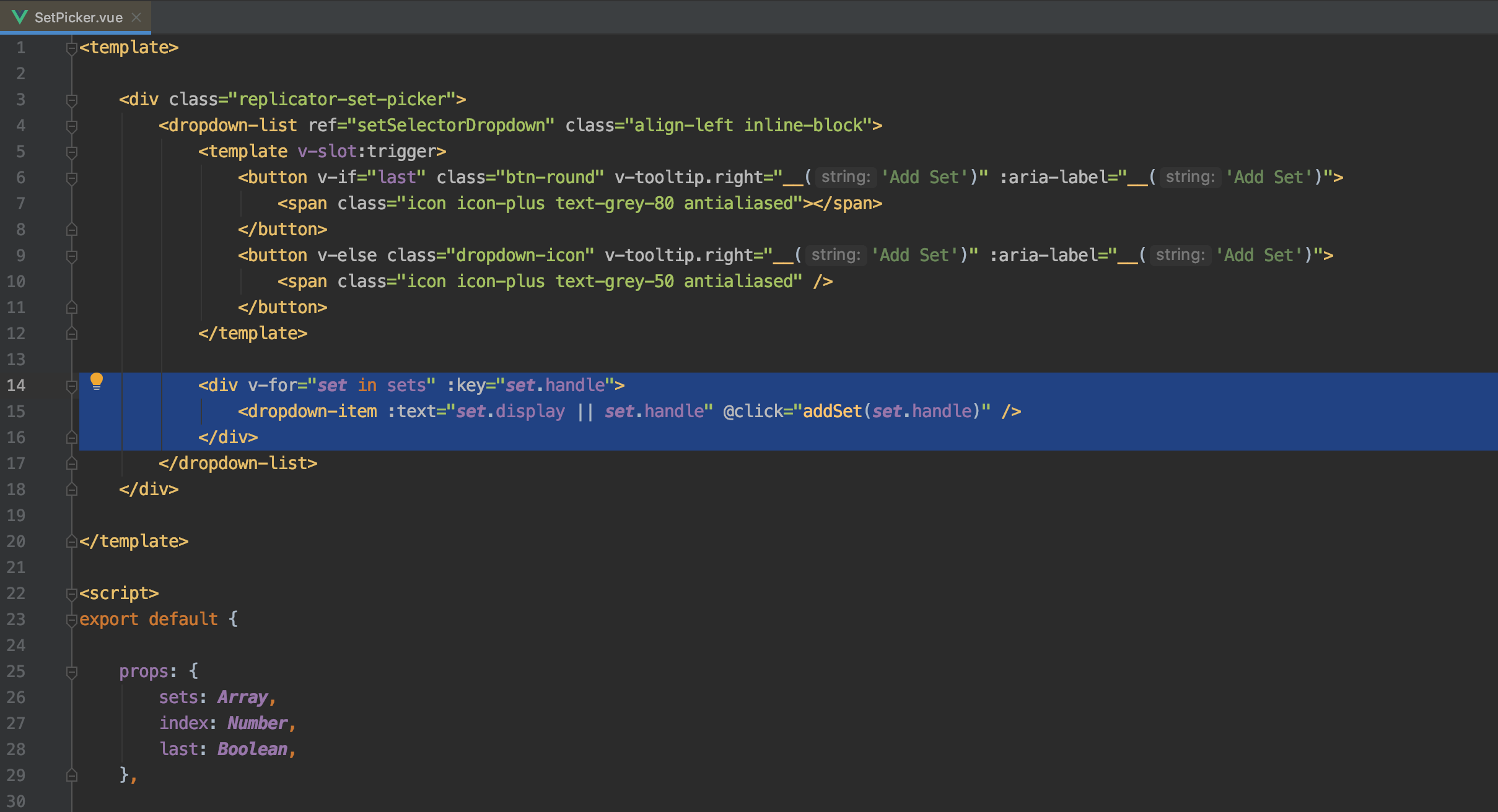 Replicator: Customize set selection · Issue #361 · statamic/ideas · GitHub