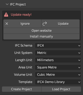 Blender Addon Updater · Issue #2815 · IfcOpenShell/IfcOpenShell · GitHub