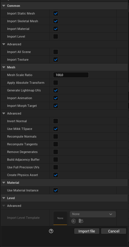 Unreal Engine 5.1 importing mesh with blend shape · Issue #71 · code4game/glTFForUE4 · GitHub