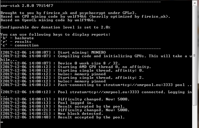 Huge amounts of lag and hanging with AMD Radeon HD8790M · Issue #367 · fireice-uk/xmr-stak · GitHub