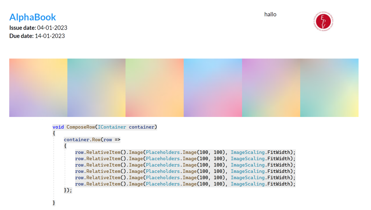 Table or Row : cannot handle various images · QuestPDF QuestPDF · Discussion #447 · GitHub