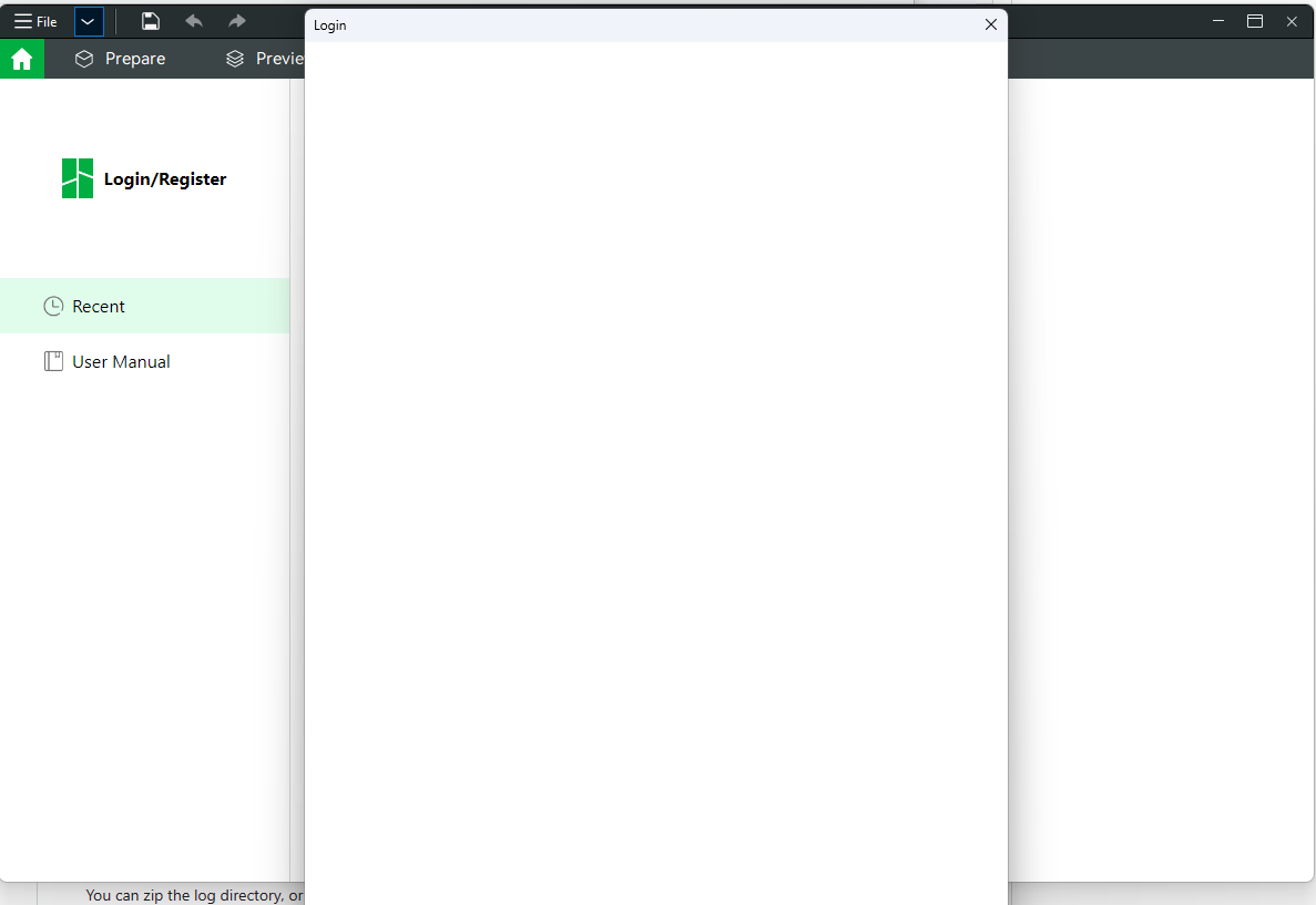 can not login the screen stayes white/blank · Issue #2240 · bambulab ...