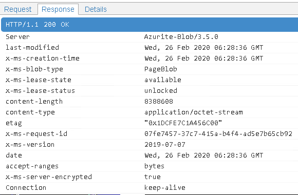 Real server compatibility: x-ms-blob-sequence-number of 0 should be ...