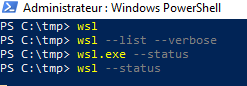 Command wsl in admin mode dont'work (company computer) · Issue #9686 ...